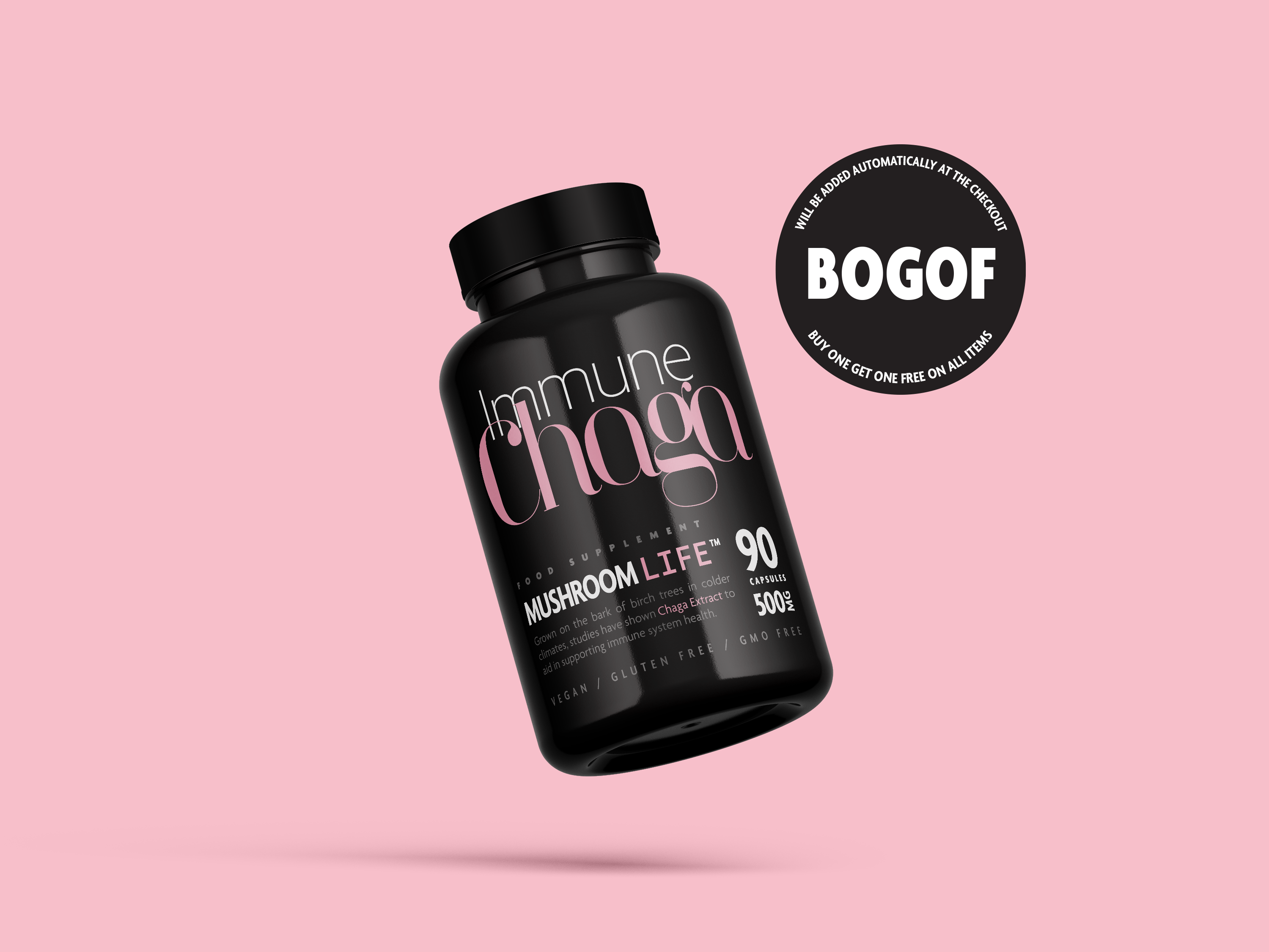 Mushroom Life Chaga Extract Capsules